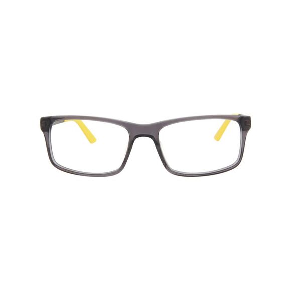 Puma | Accessories | Puma Squareframe Acetate Optical Frames Grey Mens ...